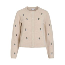 Vila Strickjacke in Feather Gray | Gr.: S