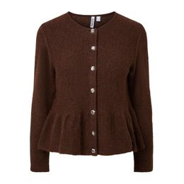 Pieces Strickjacke in Chicory Coffee | Gr.: XL