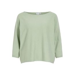 Vila Strickoberteil in Smoke Green | Gr.: XL