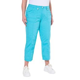Ulla Popken Hosen in tiefes aqua | Gr.: 42-normalgroesse