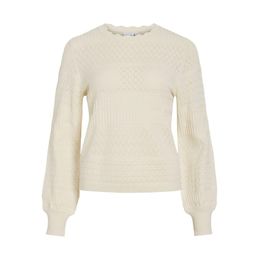 Vila Strickpullover in Whisper White | Gr.: xs