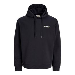 Jack & Jones Jack & Jones Kapuzenpullover in Black Onyx | Gr.: XXL