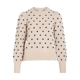Vila Strickpullover in Birch | Gr.: M
