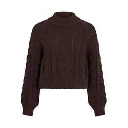Vila Strickpullover in Coffee Bean | Gr.: M