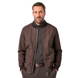 JP1880 Lederjacke in dunkelbraun | Gr.: 4XL