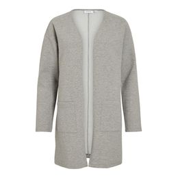 Vila Strickjacke in Light Grey Melange | Gr.: xs
