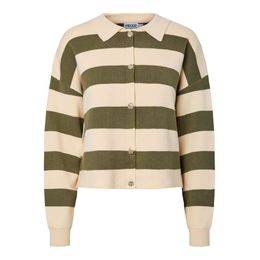Pieces Strickjacke in Sphagnum | Gr.: XL