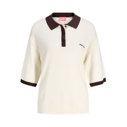 Jack & Jones JJXX Gestricktes Polo in Vanilla Ice | Gr.: S