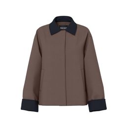 Pieces Leichte Jacke in Coffee Quartz | Gr.: XL