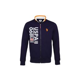 U.S. Polo Assn. Jacke 'Full Zip' in dunkelblau | Gr.: XXL