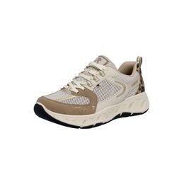 Rieker Sportliche Schn&uuml;rschuhe in Beige | Gr.: 36