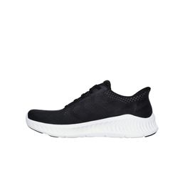 Skechers Slipper GO WALK NOW-PAYTON in black/white | Gr.: 46