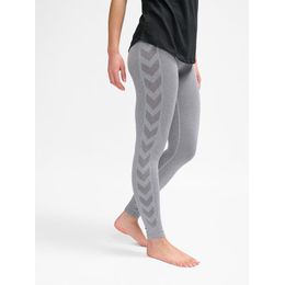 Hummel Leggings Hmlci Damen in GREY MELANGE | Gr.: L