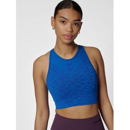 Hummel Top Hmlmt Leo Multisport Damen in OLYMPIAN BLUE/SODALITE BLUE ME | Gr.: XS