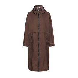 Camel Active teXXXactive Regenmantel mit verstellbarer Kapuze in Braun | Gr.: 42