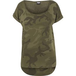 Urban Classics T-Shirt in olive camo | Gr.: XS