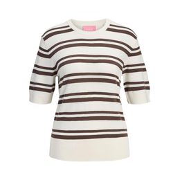 Jack & Jones JJXX Gestricktes T-Shirt in Vanilla Ice 1 | Gr.: L