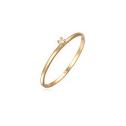 Elli DIAMONDS Ring 585 Gelbgold in Gold | Gr.: 58