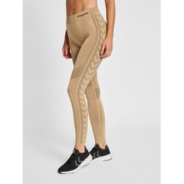 Hummel Leggings Hmlmt Shaping Multisport Damen in CURDS & WHEY | Gr.: L