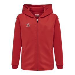 Hummel Rei&szlig;verschluss Jacke Hmlcore Kinder in TRUE RED | Gr.: 140