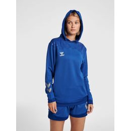 Hummel Verstellbare Taille Kapuzenpullover Hmllead Damen in TRUE BLUE | Gr.: XXL