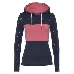 Kangaroos Kapuzenshirt in marine-himbeere | Gr.: 48/50