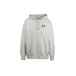 Under Armour Hoodie ESSENTIAL FLC OS HOODIE in Wei&szlig; | Gr.: M