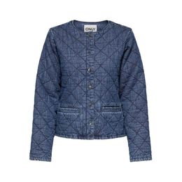 Only Steppjacke in Medium Blue Denim | Gr.: S