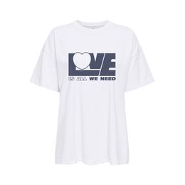 Only Top in Bright White | Gr.: xs