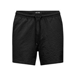 Only & Sons ONLY & SONS Badeshorts in Black | Gr.: L