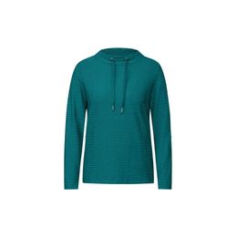 Cecil Langarmshirt in petrol green | Gr.: XXL