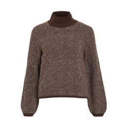 Vila Strickpullover in Coffee Bean | Gr.: XL