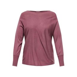 Only Carmakoma Strickpullover in Rose Brown | Gr.: S