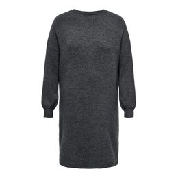 Only Carmakoma Kleid in Dark Grey Melange | Gr.: S