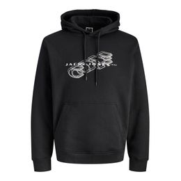 Jack & Jones Jack & Jones Kapuzenpullover in Black | Gr.: S