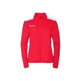 Kempa Trainingsjacke Emotion 27 Poly Jacket Women in rot/wei&szlig; | Gr.: L