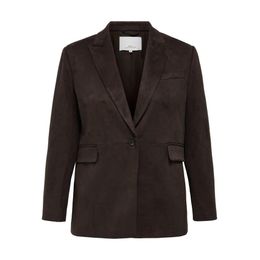 Only Carmakoma Blazer in Black Coffee | Gr.: 46