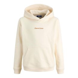 Jack & Jones JACK & JONES Junior Kapuzenpullover in Antique White | Gr.: 176
