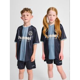 Hummel T-Shirt Hmljr Loose Fu&szlig;ball Kinder in PARISIAN NIGHT | Gr.: 34-39