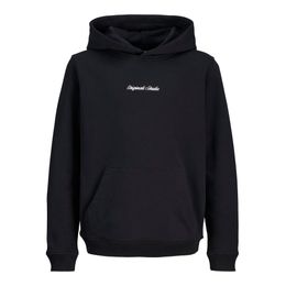 Jack & Jones JACK & JONES Junior Kapuzenpullover in Black | Gr.: 176