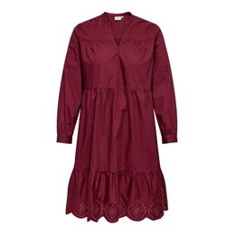 Only Carmakoma Kleid in Burgundy | Gr.: 50