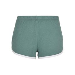Urban Classics Hotpant in paleleaf/white | Gr.: 4XL