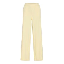 Vila Wide Leg Hose in Pastel Yellow | Gr.: 42
