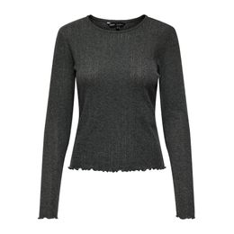 Only Top in Dark Grey Melange | Gr.: S