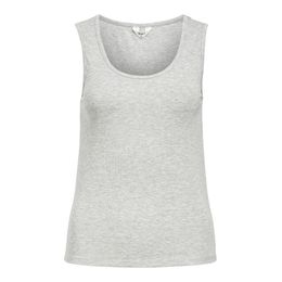 Object Tanktop in Light Grey Melange | Gr.: L