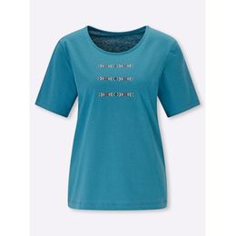 Sieh an! Kurzarm-Shirt in topas | Gr.: 46