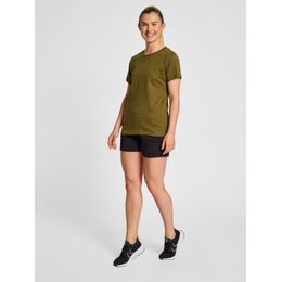 Hummel T-Shirt Hmlred Damen in DARK OLIVE | Gr.: S