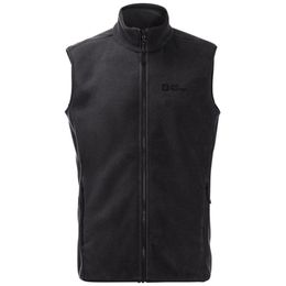 Jack Wolfskin Funktions-Fleeceweste WALDSTEIG FZ VEST M in Schwarz | Gr.: S