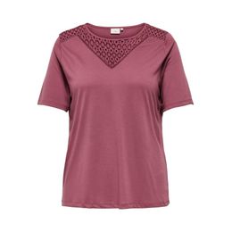 Only Carmakoma T-shirt in Crushed Berry | Gr.: 46-48
