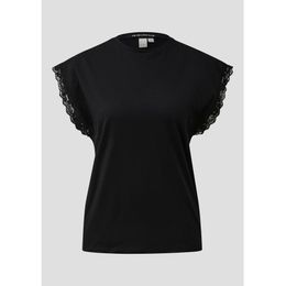QS T-Shirt in 9999_schwarz | Gr.: S